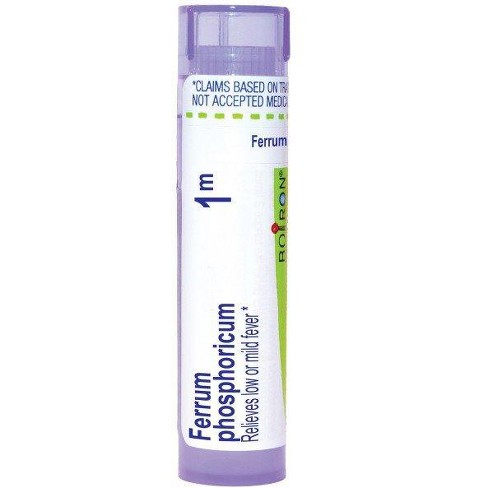 Boiron Ferrum Phosphoricum 1m Homeopathic Single Medicine For Cough ...