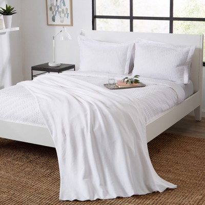 Great Bay Home Cotton Textured Knit Blanket : Target