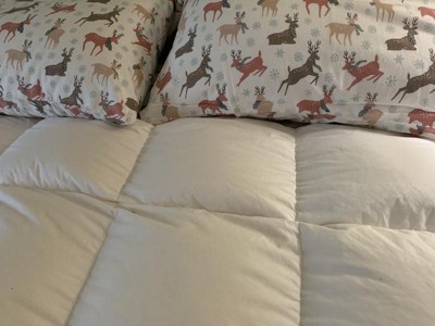 Inverness Angle Flannel Sheet Set (full) Red : Target