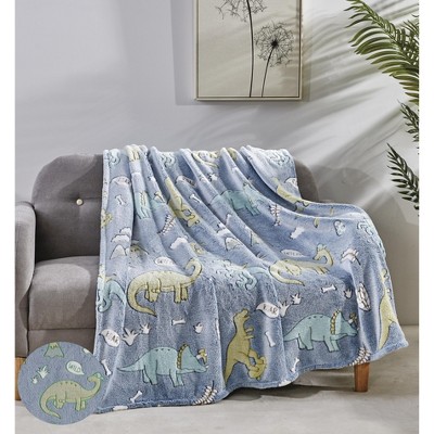 Noble House Glow In The Dark Super Fun & Cozy Microplush Throw Blanket ...