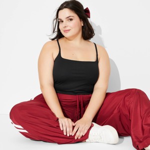 Women's Game Day Tiny Tank Top - Wild Fable™ Black 4x : Target