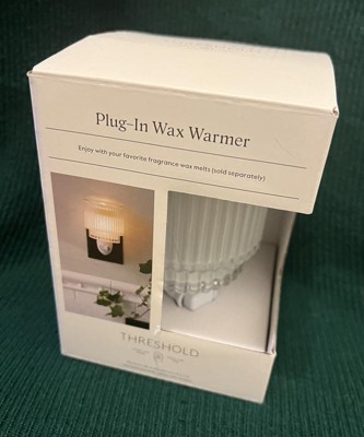 Ribbed Glass Wall Plug-in Wax Warmer - Threshold™ : Target