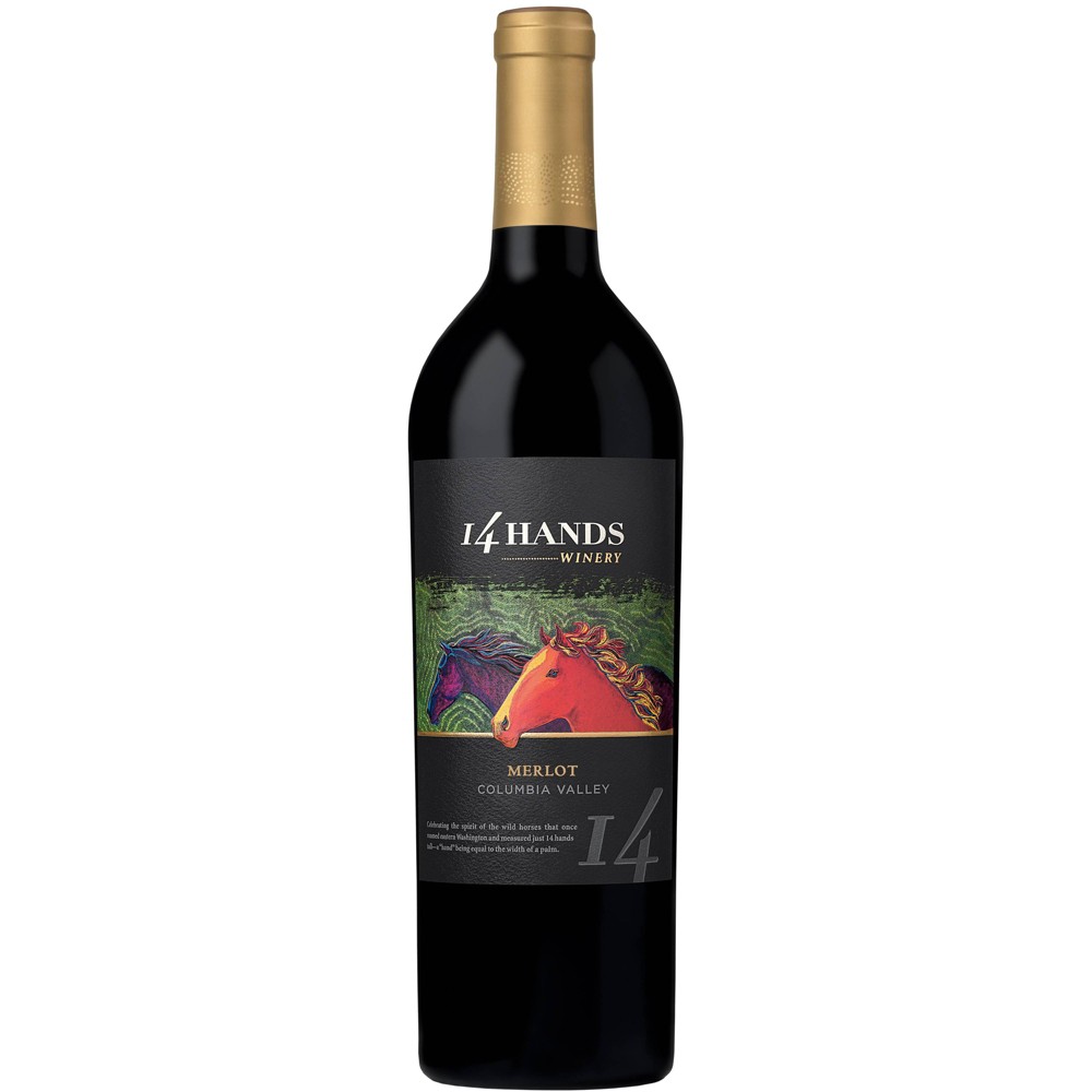 UPC 492130019425 - 14 Hands Washington State 2009 Merlot Wine 750 ml ...