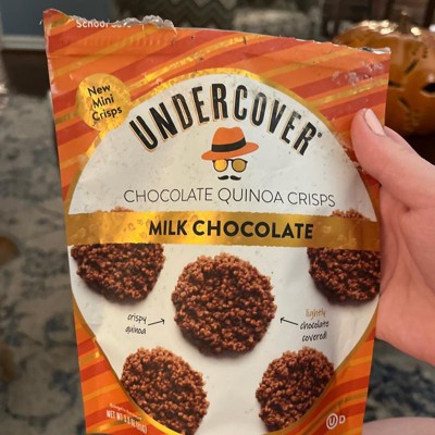Undercover Milk Chocolate Chocolate Quinoa Crisps - 3oz : Target