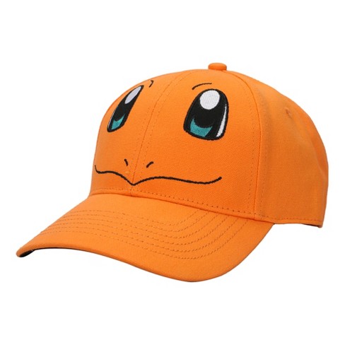 Pokemon Charmander Big Face Men's Orange Baseball Cap : Target