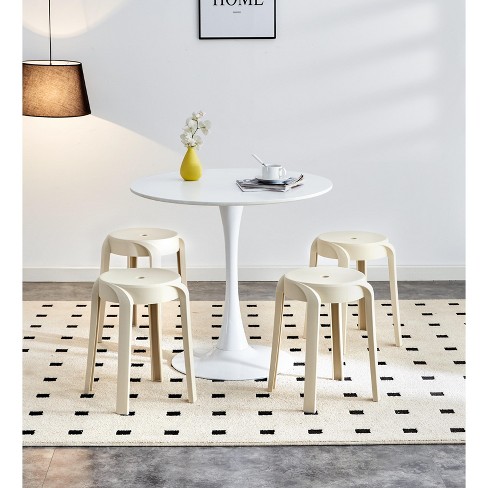 17 Inch H Stackable Classroom Stools Plastic Stools Nesting Stools ...