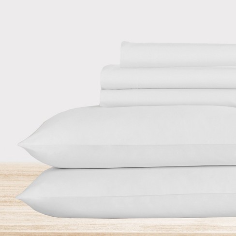 Luxury 500 Thread Count Bed Sheets - 100% Cotton Sateen Sheets Set ...