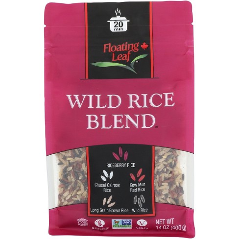 Floating Leaf Rice Blend Wild Rice - Case Of 6 - 14 Oz : Target