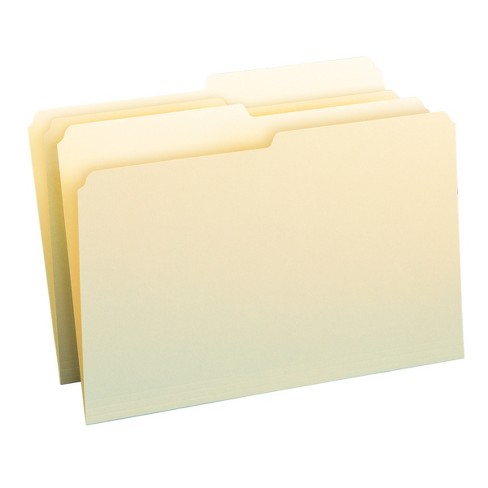 Smead File Folder, 1/2-cut Tab, Legal Size, Manila, 100 Per Box (15320 ...
