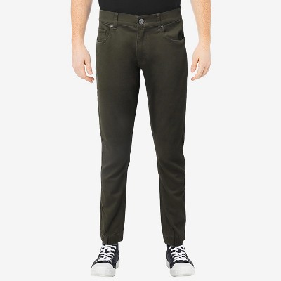 X Ray Men's Five Pocket Commuter Pants In Olive Size 32x30 : Target