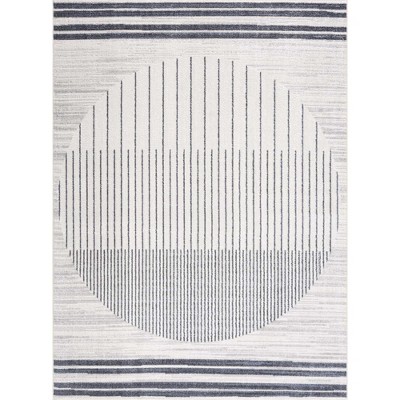 Hauteloom Rectangle Area Rug Gray : Target