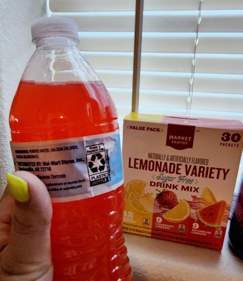 Lemonade Variety Sugar-free Drink Mix - 30ct - Market Pantry™ : Target