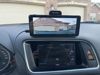 Rexing Wireless Apple Carplay And Android Auto Display With 4k Dash Cam ...