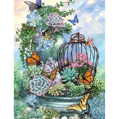 Springbrook Butterfly Bliss 500 Pc Jigsaw Puzzle : Target