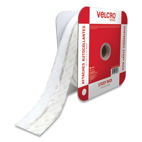 Velcro Brand Sticky-back Fasteners, Removable Adhesive, 0.75" X 50 Ft ...