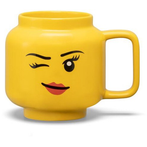 Room Copenhagen - Lego Ceramic Mug Winking Girl, 17.9 Oz. (boxed) : Target