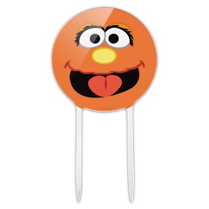 Sesame Street Murray Face Acrylic Cake Topper Party Decoration for ...