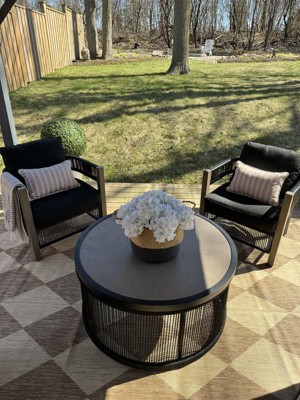 Arvin Olano X Rugs Usa - Louie Diamond Checkerboard Jute Indoor Area ...