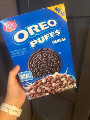 Post Oreo Puffs Cereal - 16.5oz : Target
