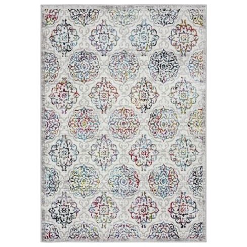 Home Dynamix Boho Andorra Transitional Damask Area Rug : Target