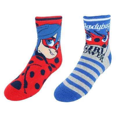 Textiel Trade Girl's Disney Miraculous Ladybug Non-slip Terrycloth ...