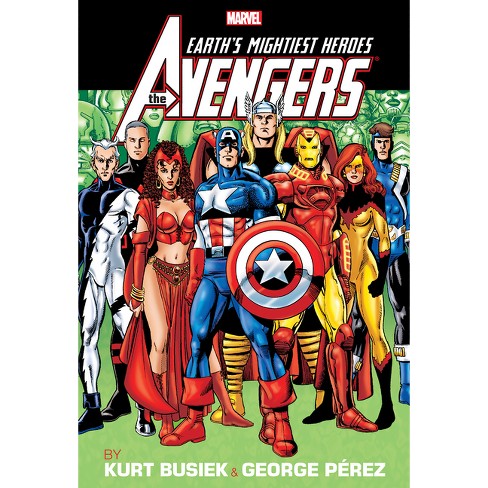 Avengers By Busiek Perez Omnibus Vol 2 George Perez 25th Issue Cover