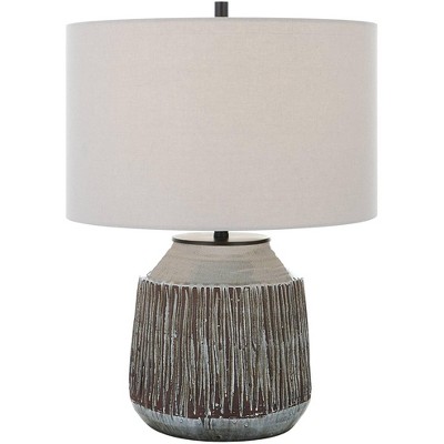 Uttermost Neolithic Gray Ceramic Table Lamp : Target