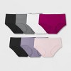 Fruit Of The Loom Women's 6+1 Bonus Pack Seamless Low-rise Briefs ...