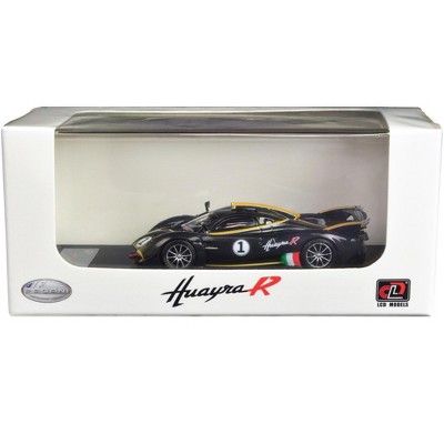Pagani Huayra Black With Silver Stripes 1/43 Diecast Model Car By ...