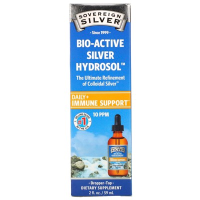 Colloidal Silver - 120 Ml Of 20 Ppm Colloidal Silver Solution : Target