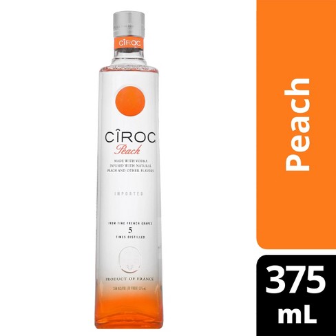 CÎroc Peach Vodka - 375ml Bottle : Target