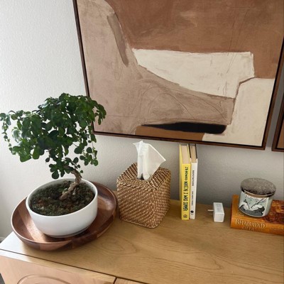 Woven Tissue Box Cover Natural - Hearth & Hand™ With Magnolia : Target