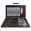 85pc Multimedia Illustration Art Set In Wood Case - Art 101 : Target