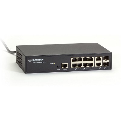 Black Box Lgb1110a Gigabit Managed Ethernet Switch - 10-ports, 3l ...