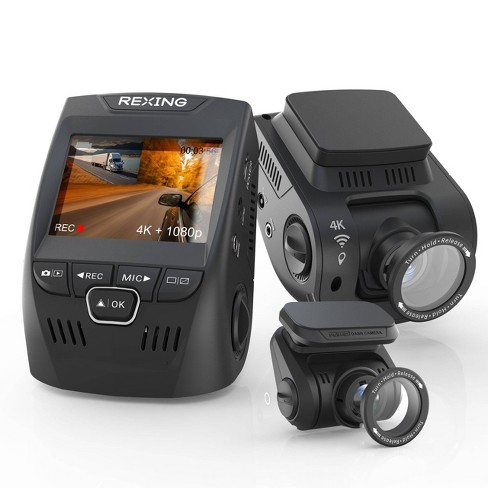 Rexing V1p Se 4k Dual Channel Car Dash Cam : Target