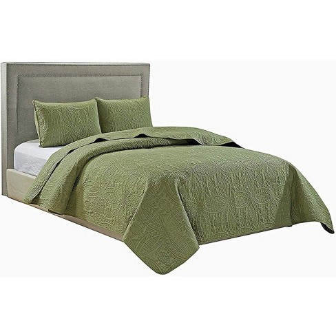 Legacy Decor 3 Pcs Set Bedspread Coverlet Reversible Oversized : Target