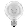 Ge 25w 4pk G25 Incandescent Light Bulb White/clear Bulb : Target