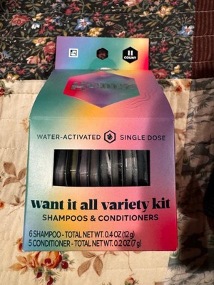 gemz Shampoo and Conditioner Want it All Variety Kit, Color Safe - 11ct ...