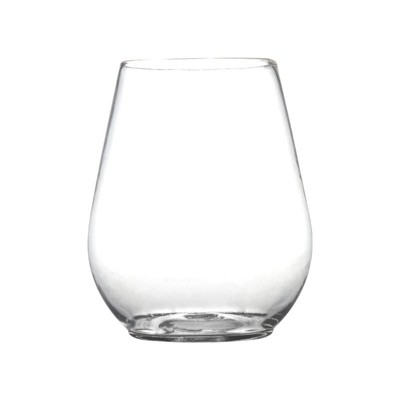 4 Oz. Clear Stemless Plastic Mini Goblets (64 Goblets) : Target