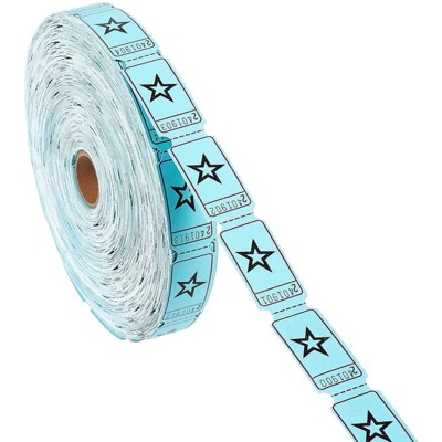 Juvale 2000 Raffle Ticket Sheets, Blank Entry Forms For Contests ...