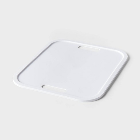 Decorative Plastic Lid White - Brightroom™: Modern Storage Bin Lid For ...