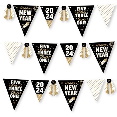 Big Dot Of Happiness Rosh Hashanah - New Year Bunting Banner - Party ...