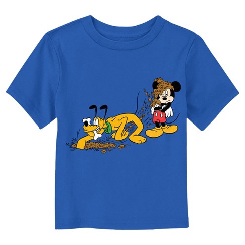 Toddler's Mickey & Friends Goofy Digging T-shirt - Royal Blue - 5t : Target