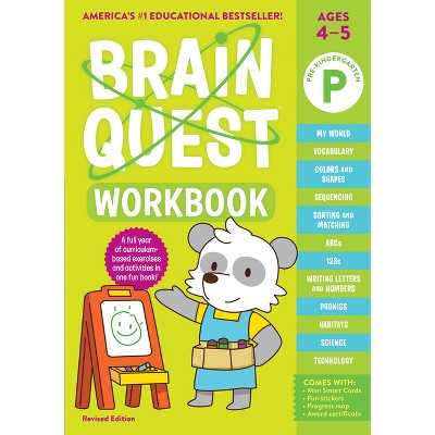 Brain Quest Workbook: Pre-k Revised Edition - (brain Quest Workbooks ...