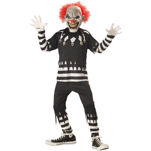 California Costumes Creepy Clown Child Costume, X-large : Target