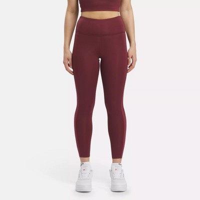 Reebok Id Train Mesh Leggings Xs Classic Maroon : Target