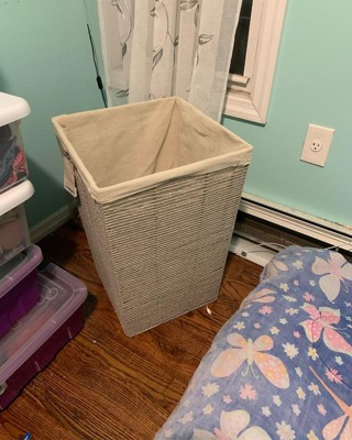 Twisted Rope Hamper Gray - Brightroom™ : Target