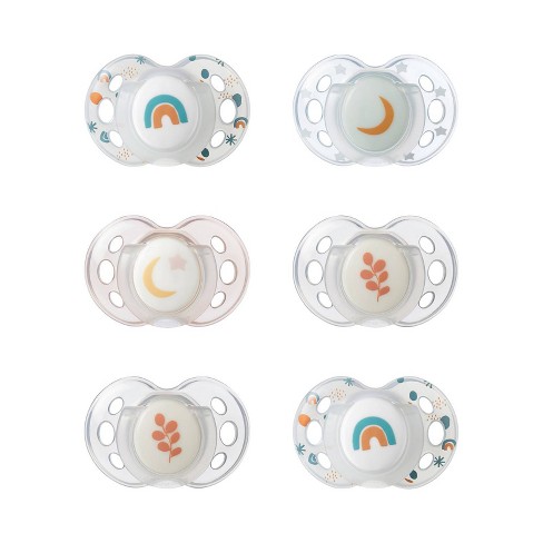Tommee Tippee Night Pacifier 18-36 Months - White Nights - 6pk : Target
