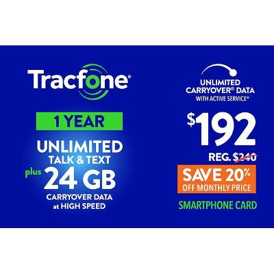 Tracfone Unlimited Talk/text Plan With (email Delivery) : Target