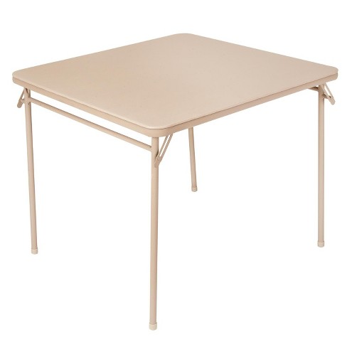 Cosco 34" Square Vinyl Top Folding Card Table : Target